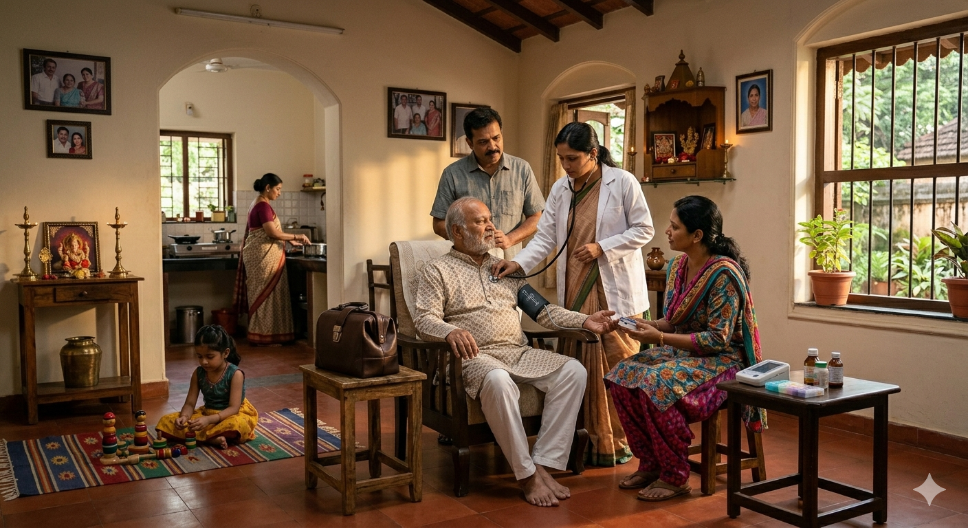Doctor at Home in Nashik, Pune & Mumbai | Home Healthcare